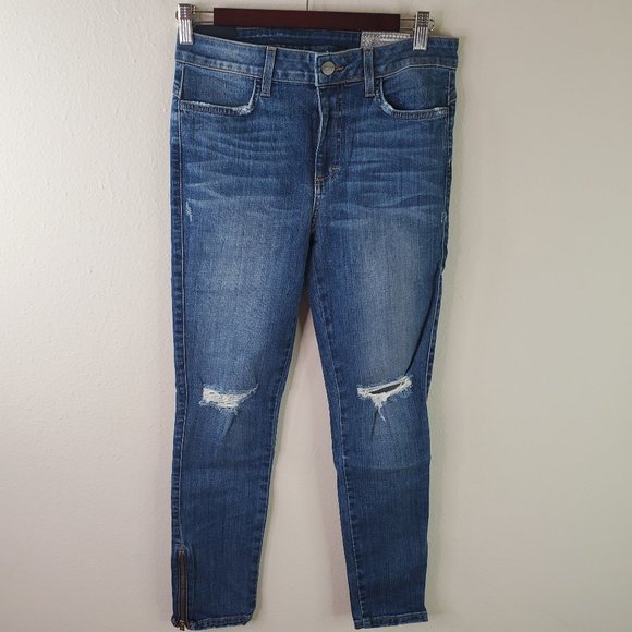 Siwy | Jeans | Siwy Los Angeles Womens Abbeylee Whisker Wash Distressed ...